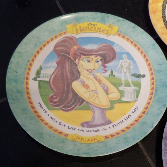 Disney | Other | Disney Hercules Plates | Poshmark